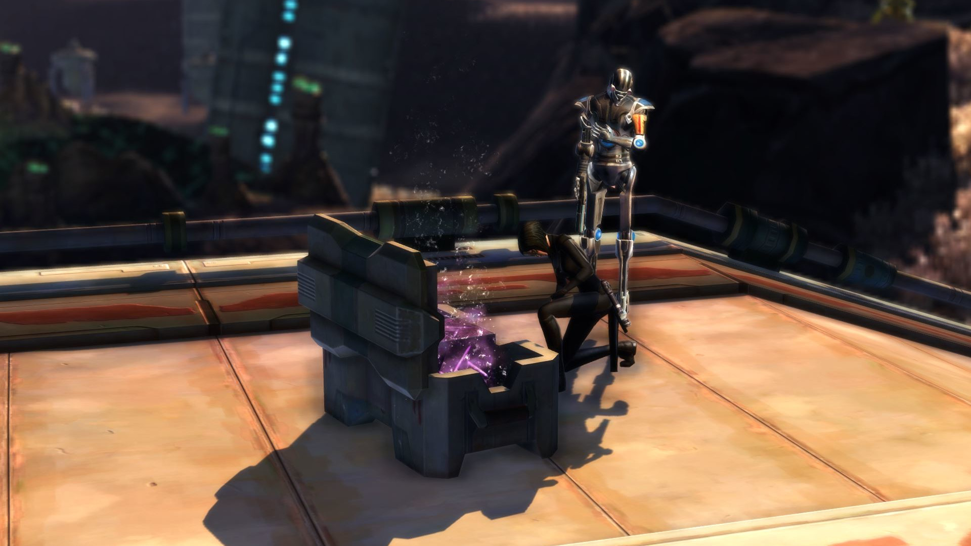 SWTOR Balmorra (Empire) Purple Mastery Datacron Location Guide - Illeva