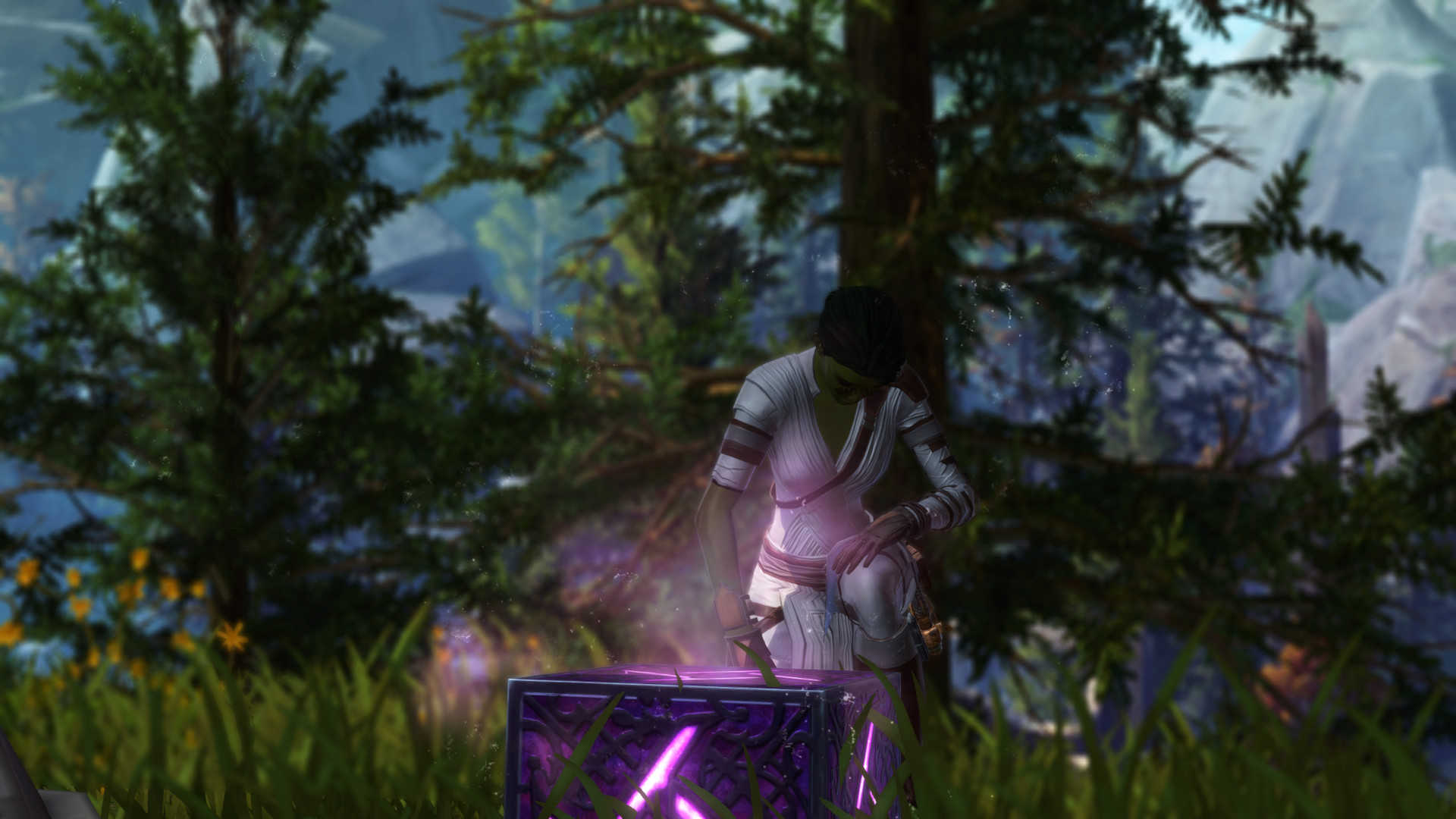 SWTOR Tython Purple Mastery Datacron Location Guide - Illeva