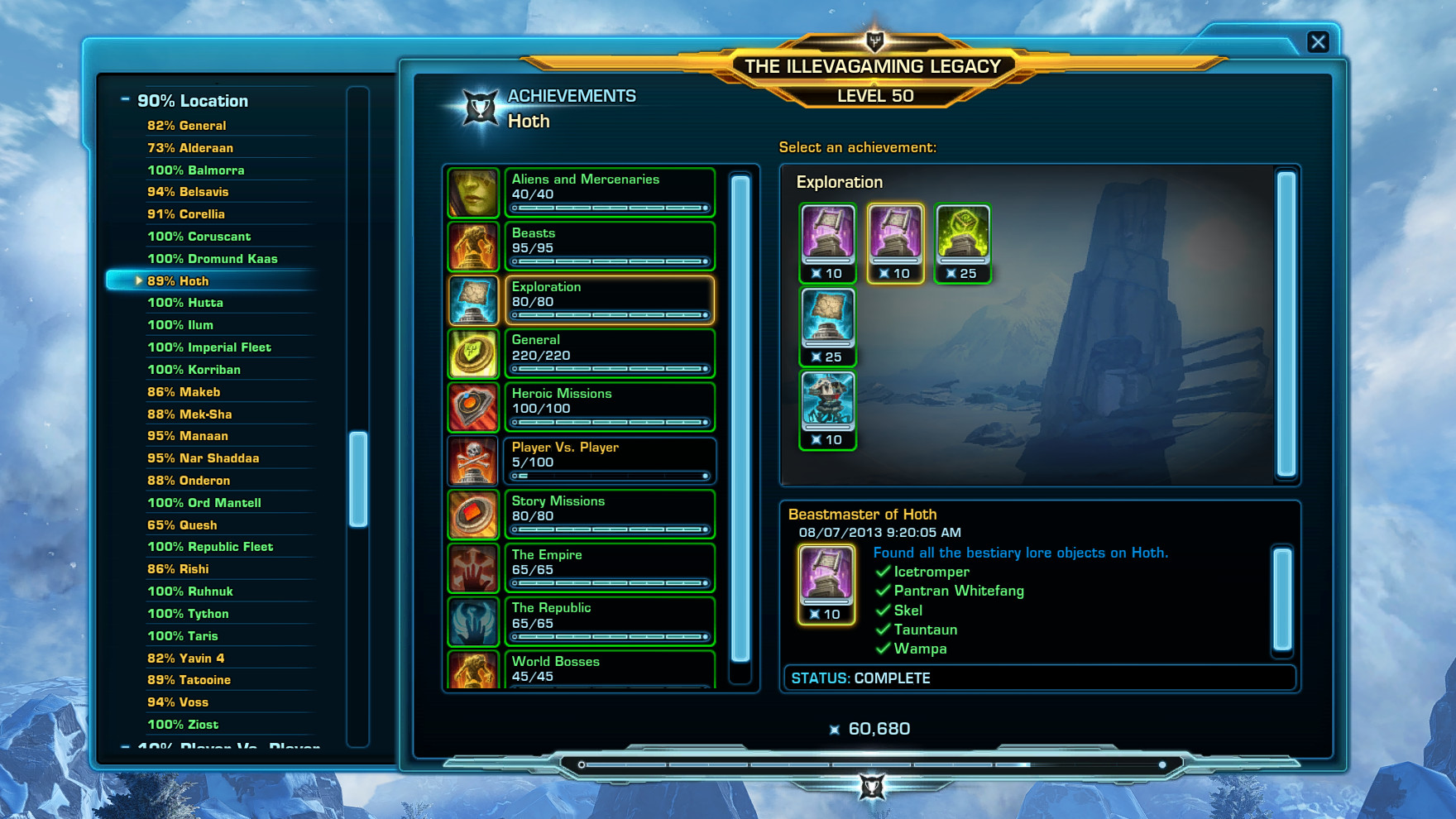 SWTOR Beastmaster of Hoth Location Guide - Illeva