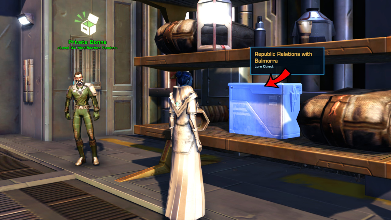 SWTOR Republic Loremaster of Balmorra Location Guide - Illeva